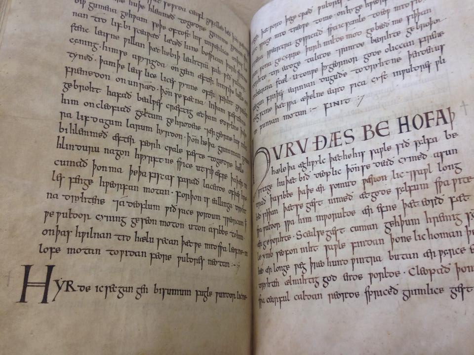 Practical Palaeography: Recreating the Exeter Book in a Modern Day ...